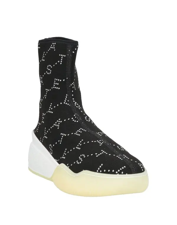 Stella McCartney Textile Fiber Sneakers - Black