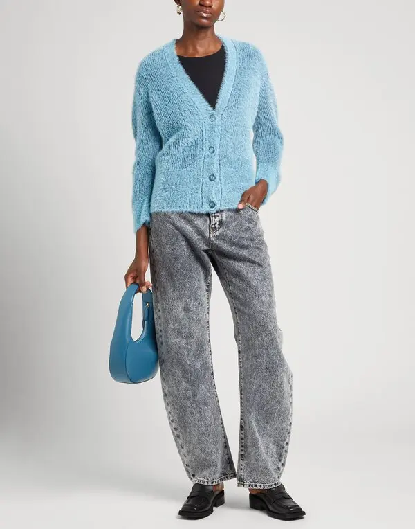 Stella McCartney Cardigan In Polyamide And Virgin Wool