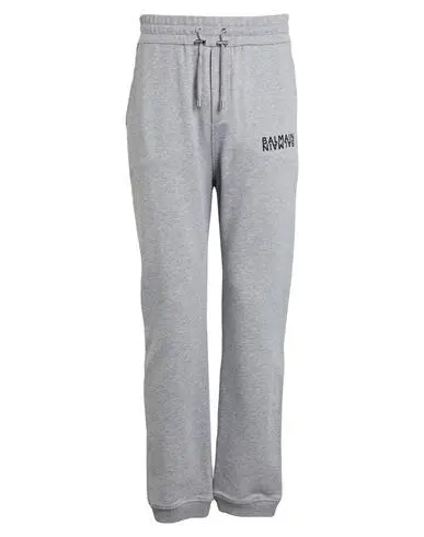 Balmain Pants Size Cotton - Grey