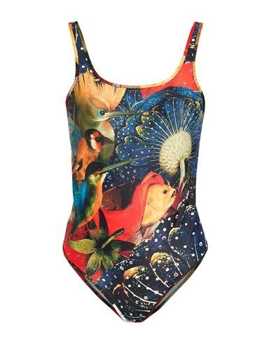 Alexander McQueen Printed Bodysuit - Navy