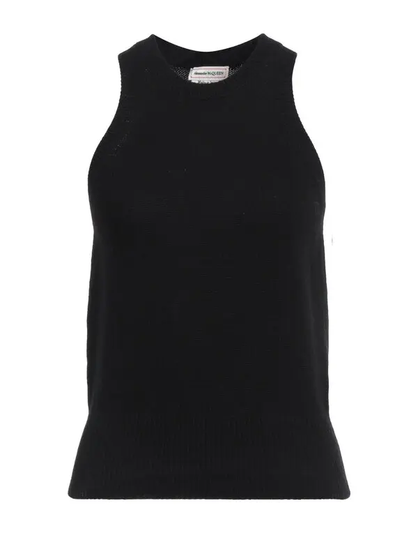 Alexander McQueen Wool And Cashmere Sleeveless Sweater
