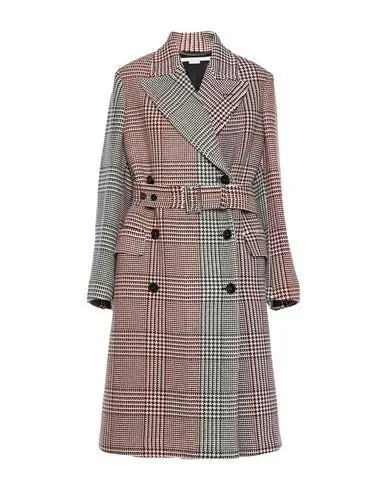 Stella McCartney Belted Double-breasted Wool Coat