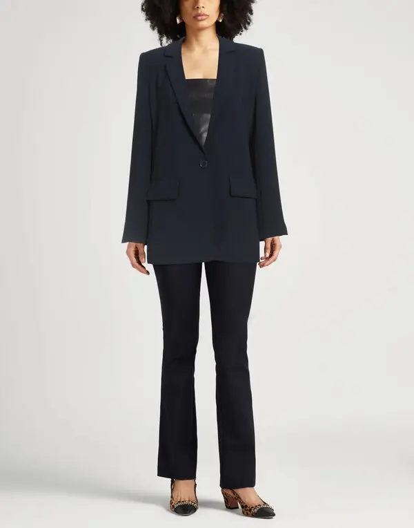 Armani Exchange Single-breasted Crepe Blazer