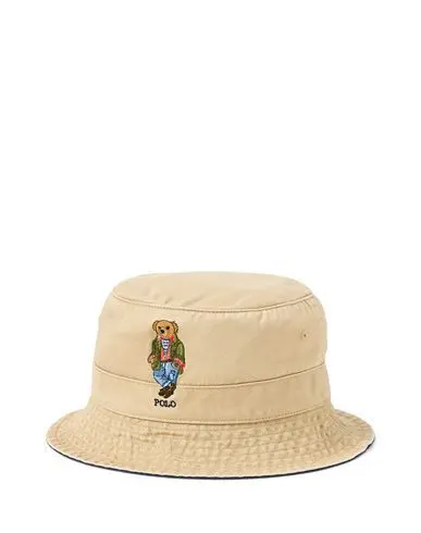 Polo Ralph Lauren Polo Bear Twill Bucket Hat - Beige
