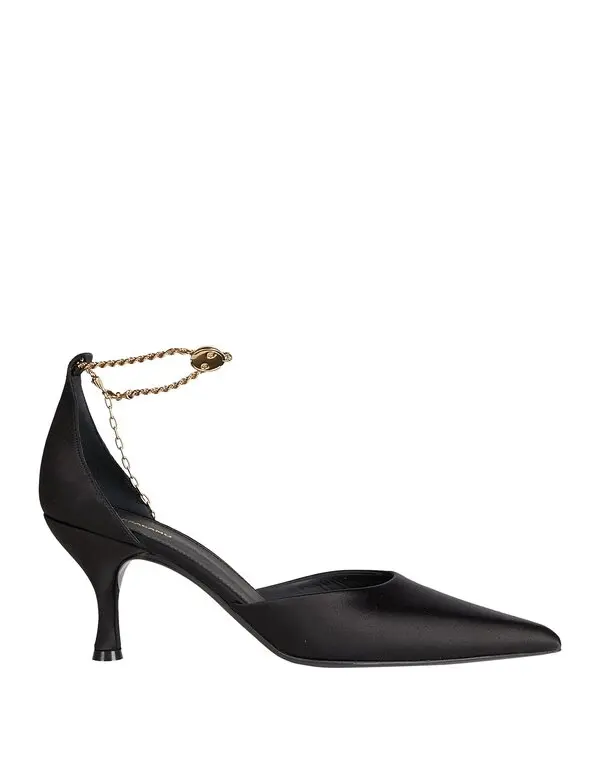 FERRAGAMO Pumps Size Textile Fibers - Black