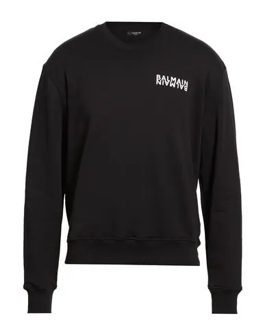 Balmain Sweatshirt With Logo - Black