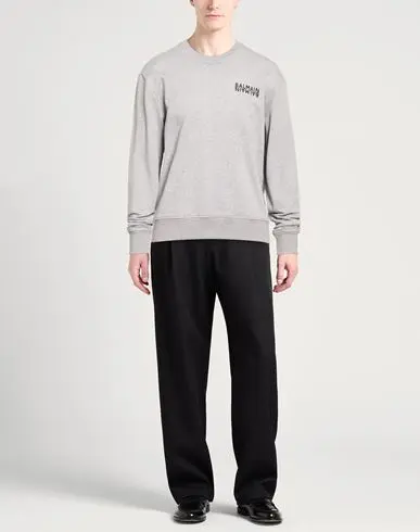 Balmain Sweatshirt In Light Cotton And Elastane - Grey