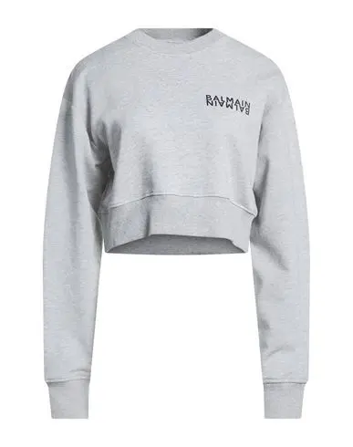 Balmain Sweatshirt Size Cotton - Grey