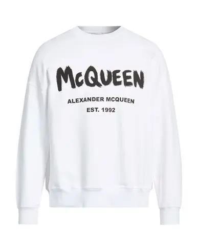 Alexander McQueen Cotton Sweatshirt - White