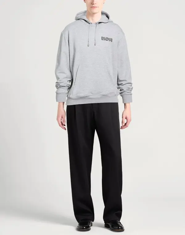 Balmain Light Cotton Hoodie - Grey