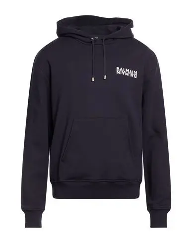 Balmain Cotton Military Sweatshirt - Navy