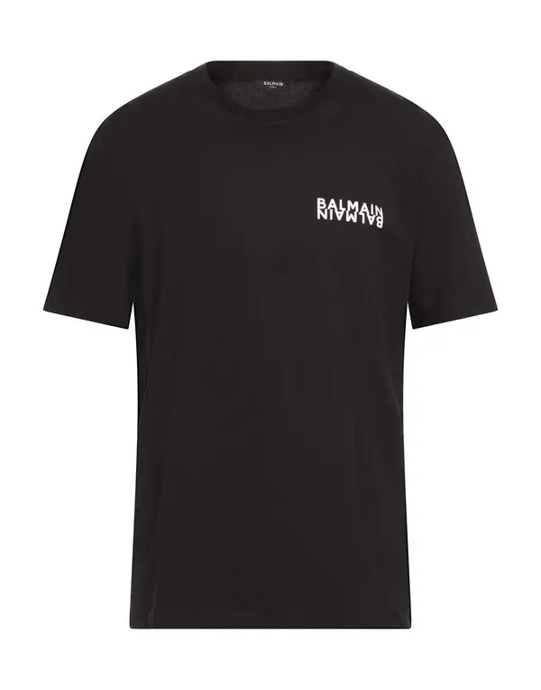 Balmain T-shirt Size Cotton - Black