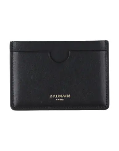 Balmain Cardholder Calfskin - Black