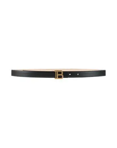 Balmain Calfskin Belt - Black
