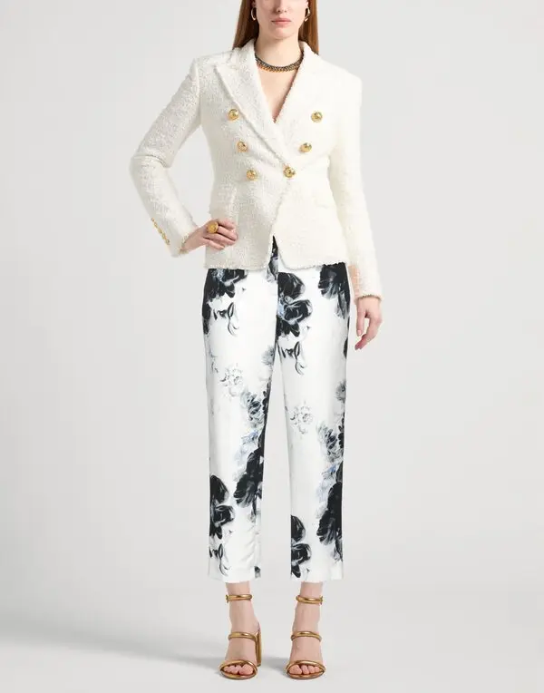 Alexander McQueen Floral-print Viscose Pants