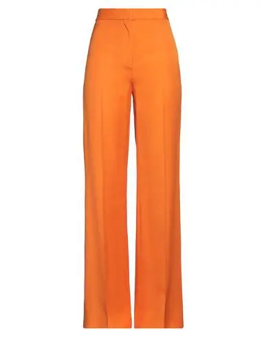 Stella McCartney Flared Shantung Pants - Orange