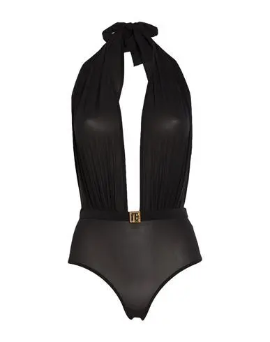 Balmain Bodysuit In Polyester And Elastane