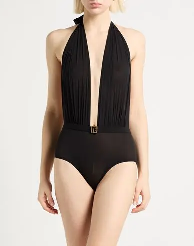 Balmain Bodysuit In Polyester And Elastane