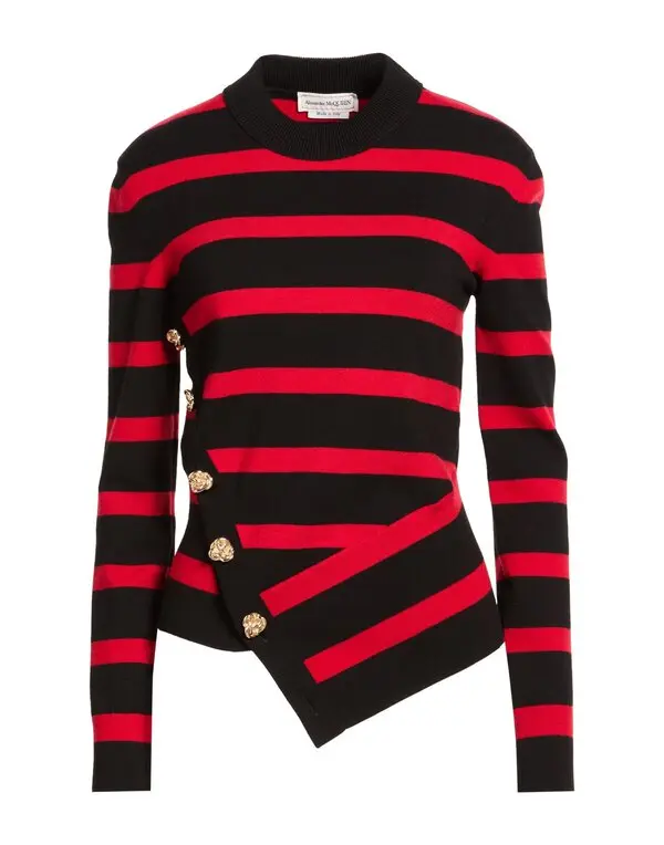 Alexander McQueen Sweater With Button Fastenings