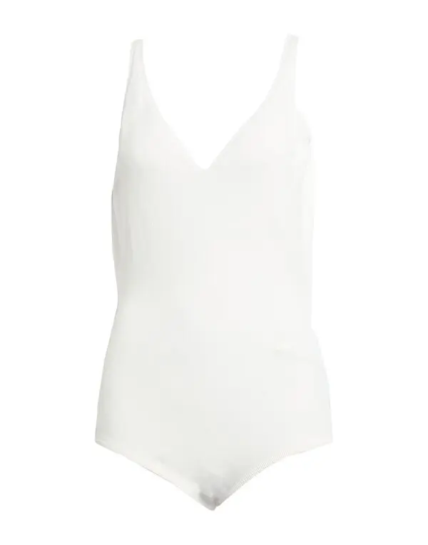 Alexander McQueen Bodysuit In Viscose And Polyester