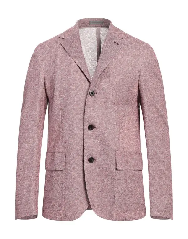 Corneliani Blazer Size Cotton, Linen - Pink