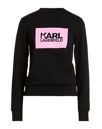 Karl Lagerfeld Organic Cotton Sweatshirt - Black