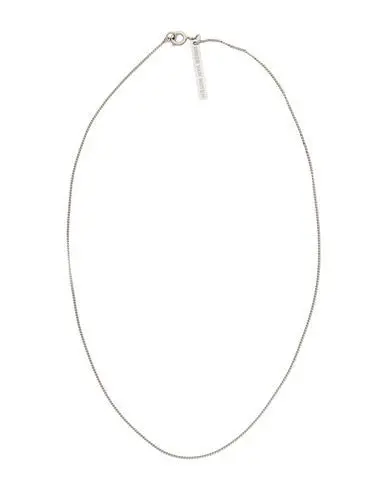 Dries Van Noten Necklace With Brand Logo - Silver