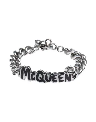 Alexander McQueen Brass Bracelet - Silver