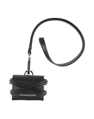 Alexander McQueen Covers & Cases Leather - Black