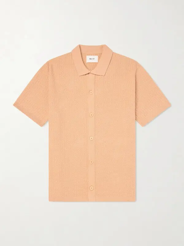 Nn07 Ares 60019 Cotton Shirt - Orange