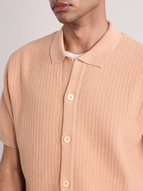 Nn07 Ares 60019 Cotton Shirt - Orange