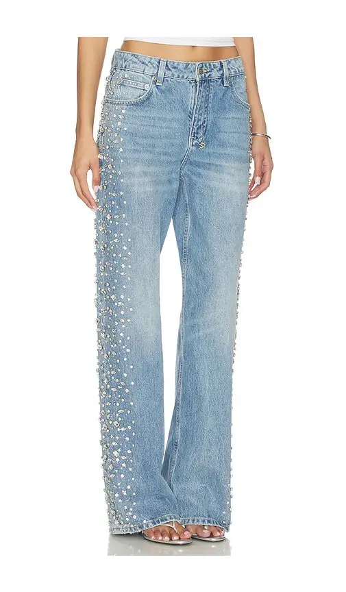 Ksubi Kulture Krystal Wide Leg Jeans