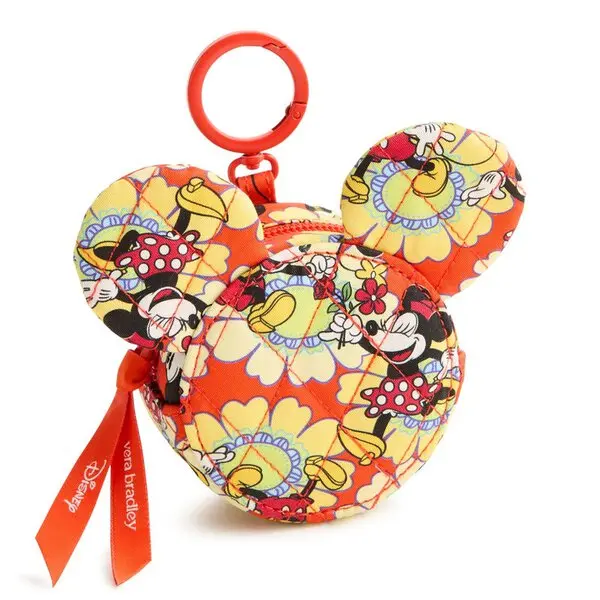 VERA BRADLEY Disney Zip Earbud Bag Charm - Orange