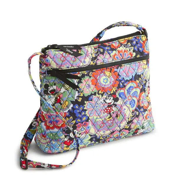 VERA BRADLEY Disney Original Zip Hipster Crossbody Bag - Blue