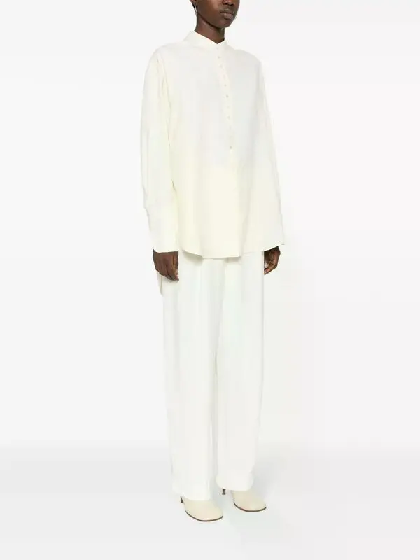 THE ROW Silk Buttoned Shirt
