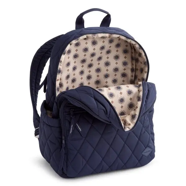 VERA BRADLEY Large Bancroft Backpack - Blue