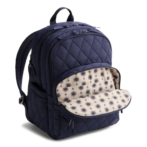 VERA BRADLEY Large Bancroft Backpack - Blue