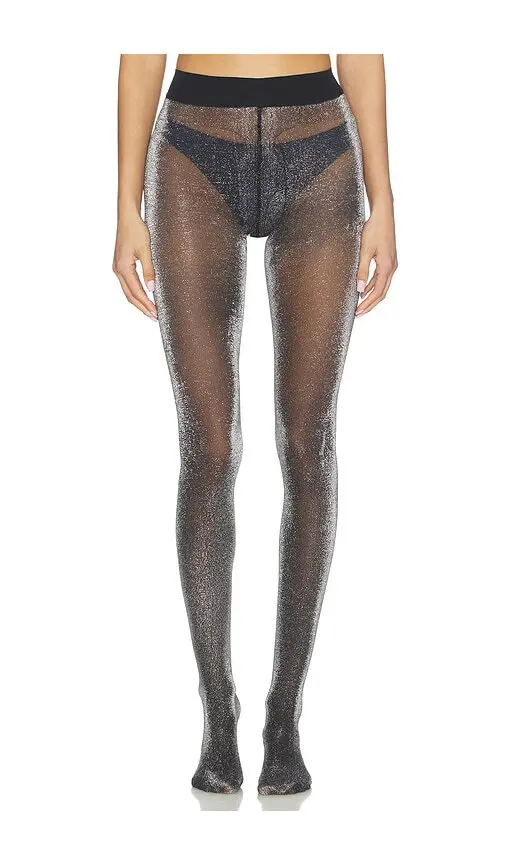 Swedish Stockings Tora Shimmery Tights - Black