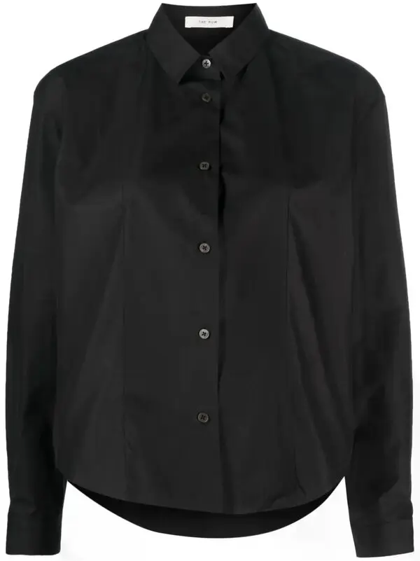 THE ROW Long-sleeve Cotton Shirt