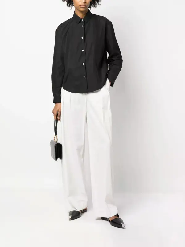 THE ROW Long-sleeve Cotton Shirt