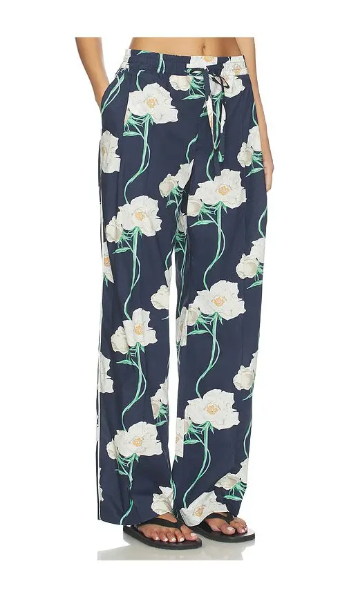 Kenzo Archive Rose Pajama Pant - Navy