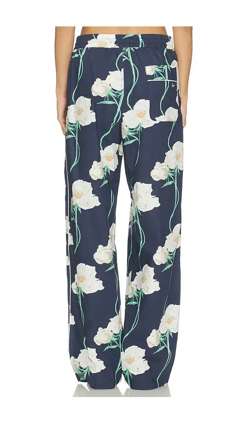 Kenzo Archive Rose Pajama Pant - Navy