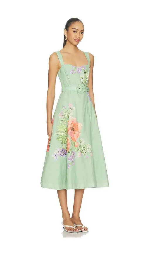 hemant and nandita green dress Dara Short Dress XXL main image 0