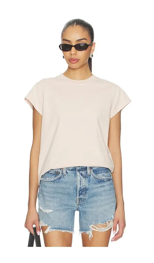 AGOLDE Bryce Cap-sleeve T-shirt