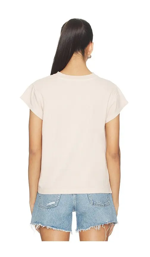 AGOLDE Bryce Cap-sleeve T-shirt