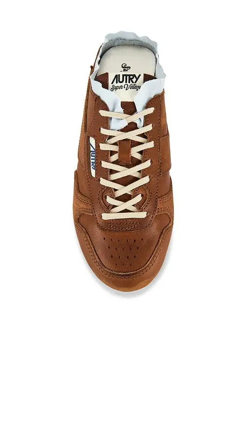 AUTRY Windspin Mule Sneaker - Buff & Azure