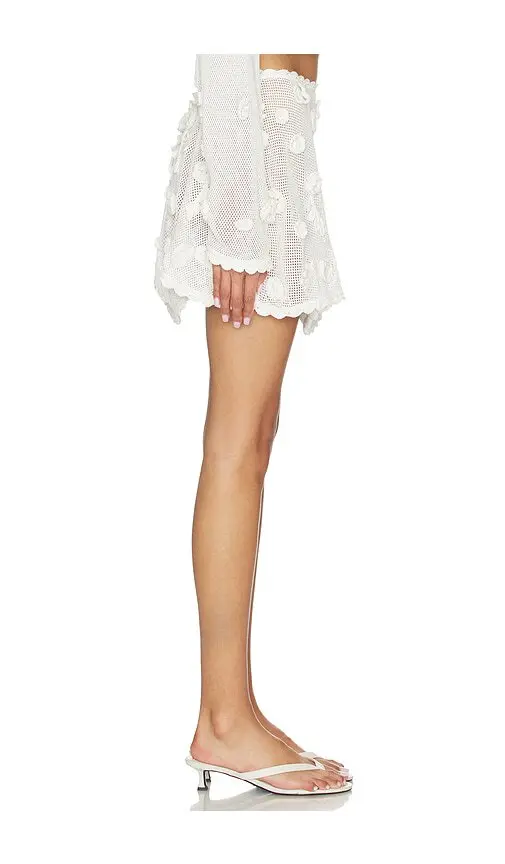 For Love & Lemons Sara Mini Skirt