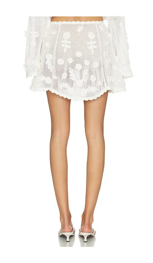 For Love & Lemons Sara Mini Skirt