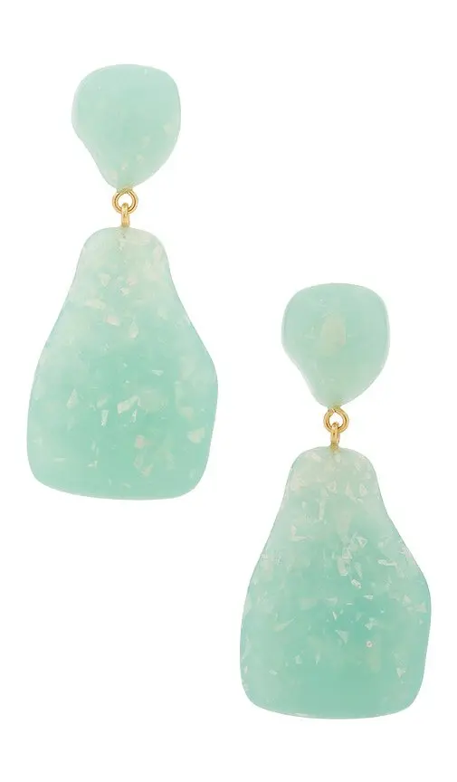 Lele Sadoughi Wilma Dangle Earrings - Ocean Spray
