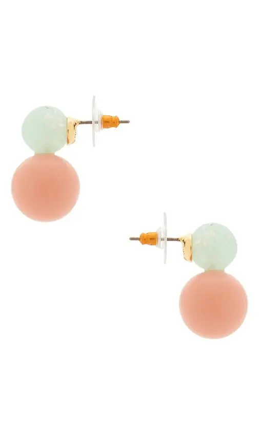 Lele Sadoughi Oasis Double Drop Earrings